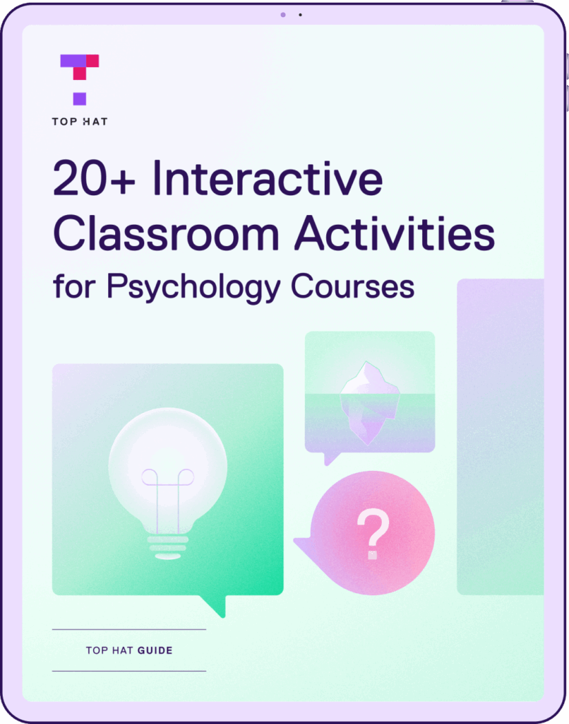20+ Interactive Classroom Activities for Introductory Psychology ...