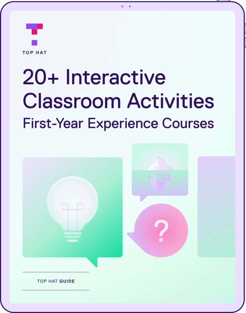 20+ Interactive Classroom Activities for First Year Experience Courses ...