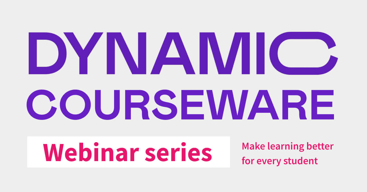 Dynamic Courseware Webinar Series | Top Hat