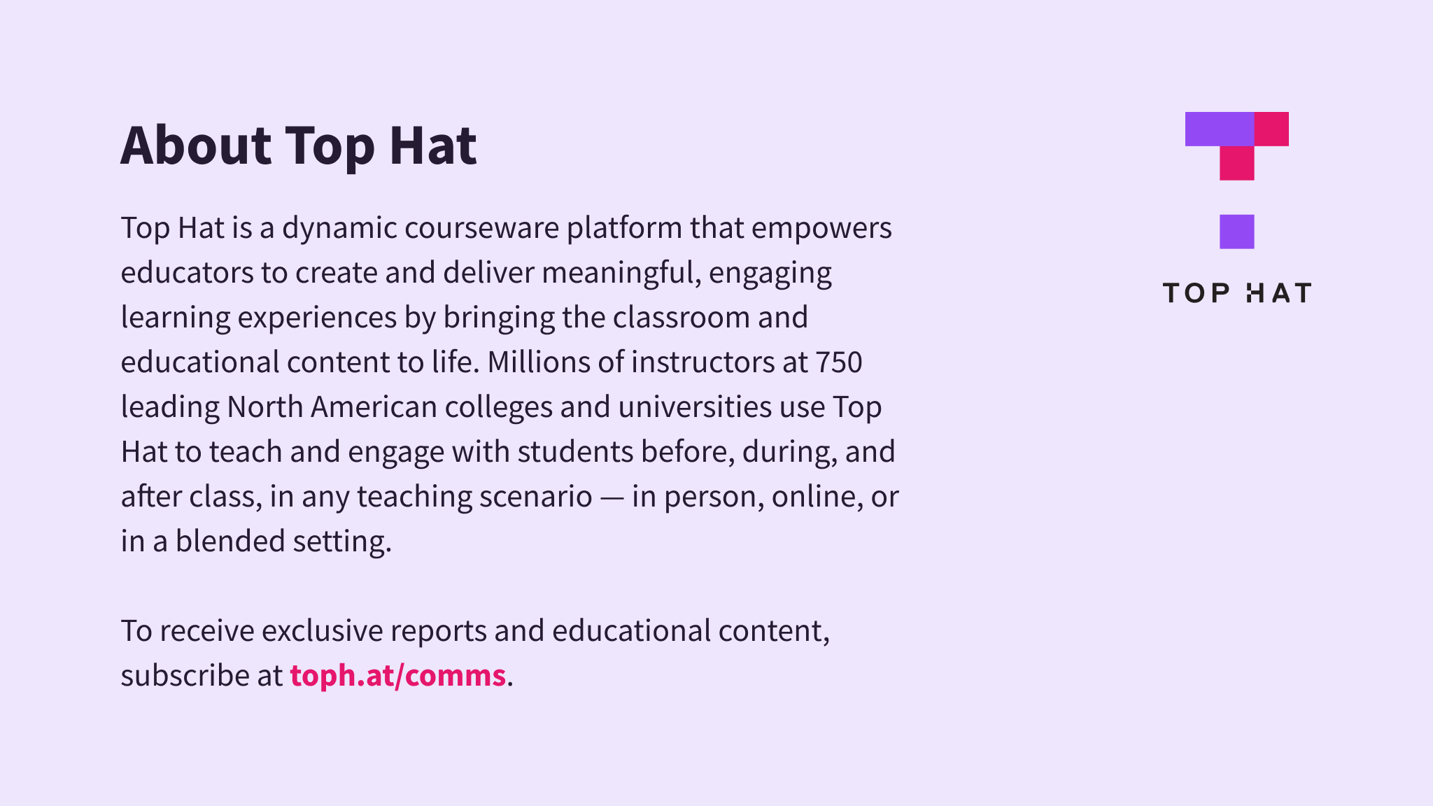 Top Hat Field Report: Student Perspectives on Assessments, Career ...